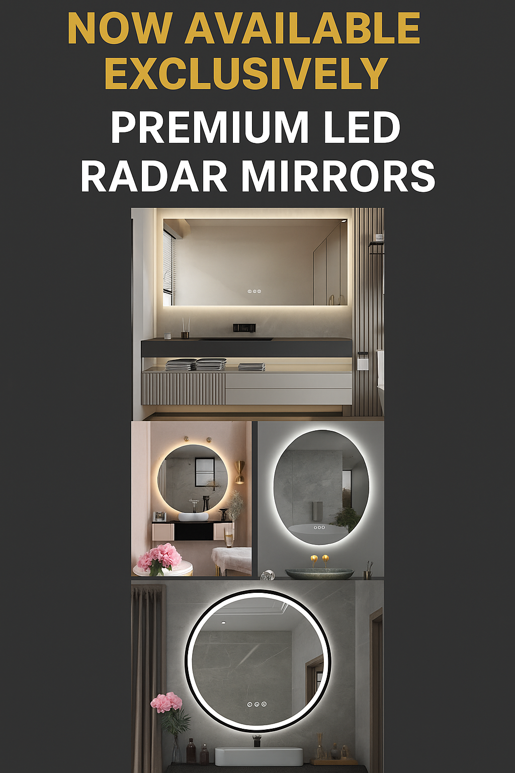 Why Radar Sensor Mirrors Are the Future of Bathroom Design – Mirror World